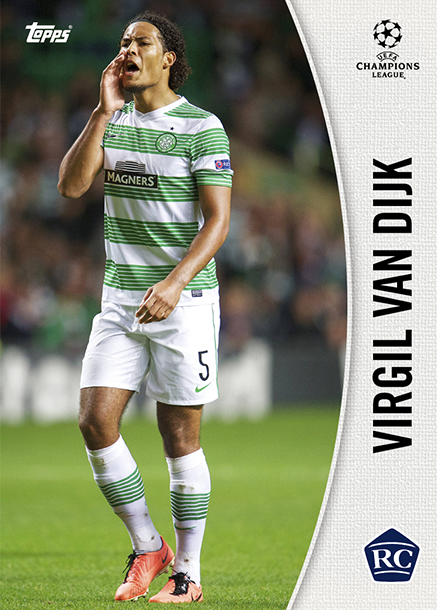 Trading Card Hub.UK: Topps The Lost Rookie Cards - Virgil van Dijk