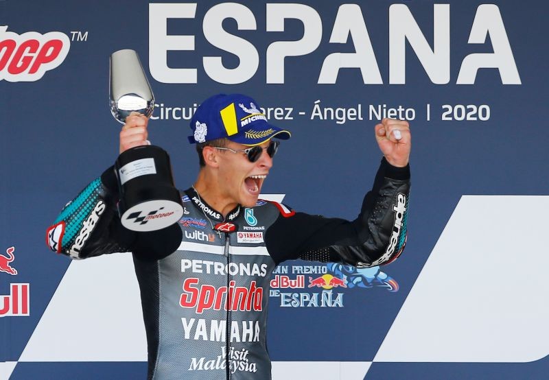 Fabio Quartararo wins the 2020 Spanish MotoGP Grand Prix - I Have On