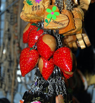 Souvenir Stop Shop: Strawberry Keychain Souvenir