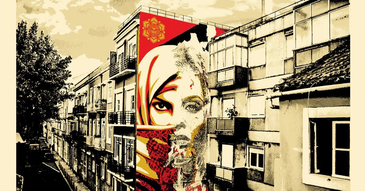 INSIDE THE ROCK POSTER FRAME BLOG: OBEY x Vhils Universal Personhood ...