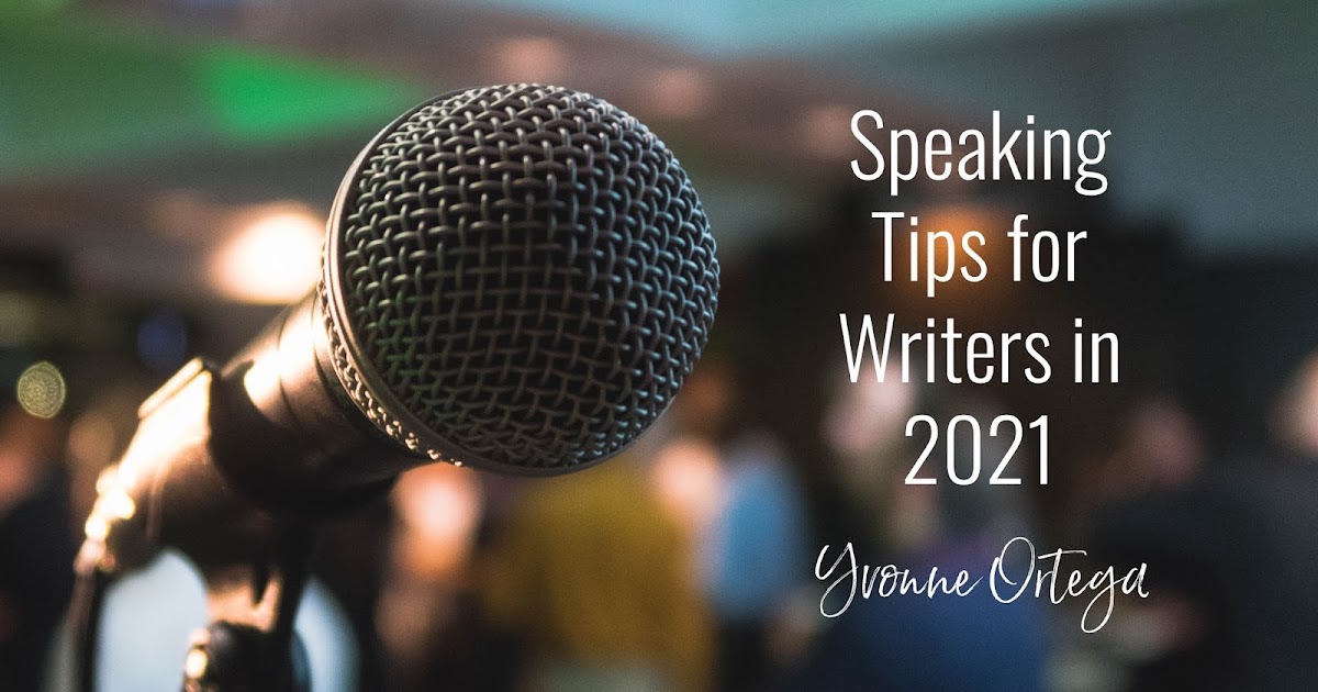 The Write Conversation: Speaking Tips for Writers in 2021