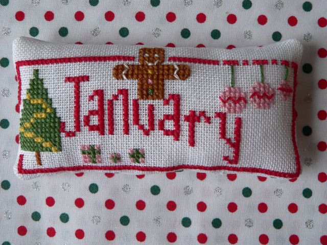 A Stitcher's Story: January Stitching