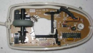COMPUTERHWS: PARTS OF A COMPUTER MOUSE