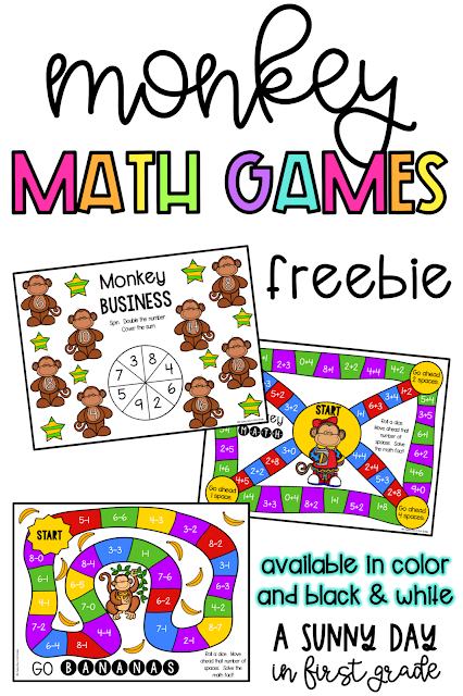 At Home Learning Freebies | A Sunny Day in First Grade