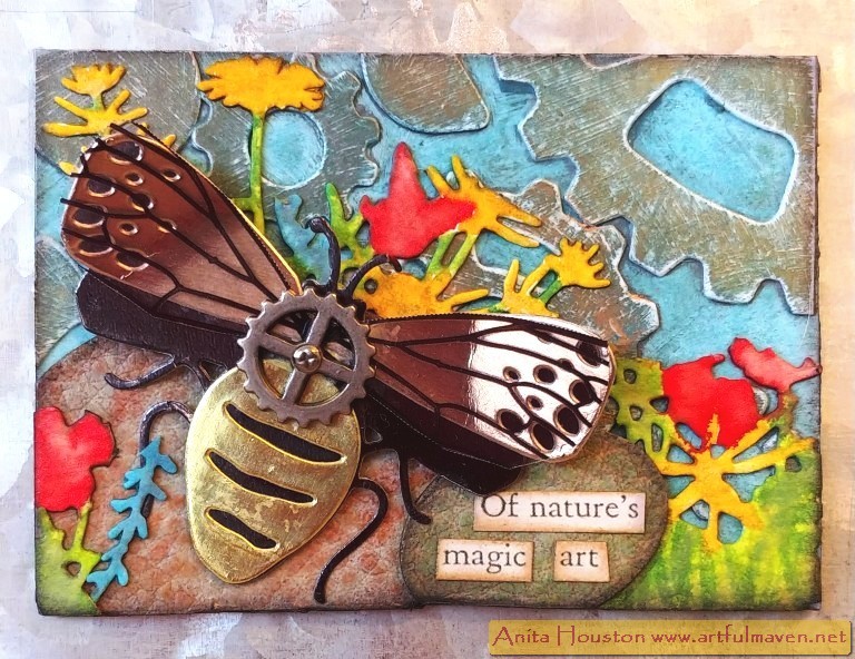The Artful Maven: Tim Holtz Sizzix Chapter 2 - Punky Funky Insects on ...