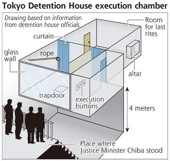 Japan opens up death chamber to media