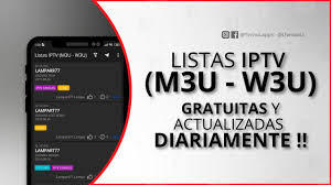 lista M3U IPTV.: Bienvenido a tu lista gratis M3U.
