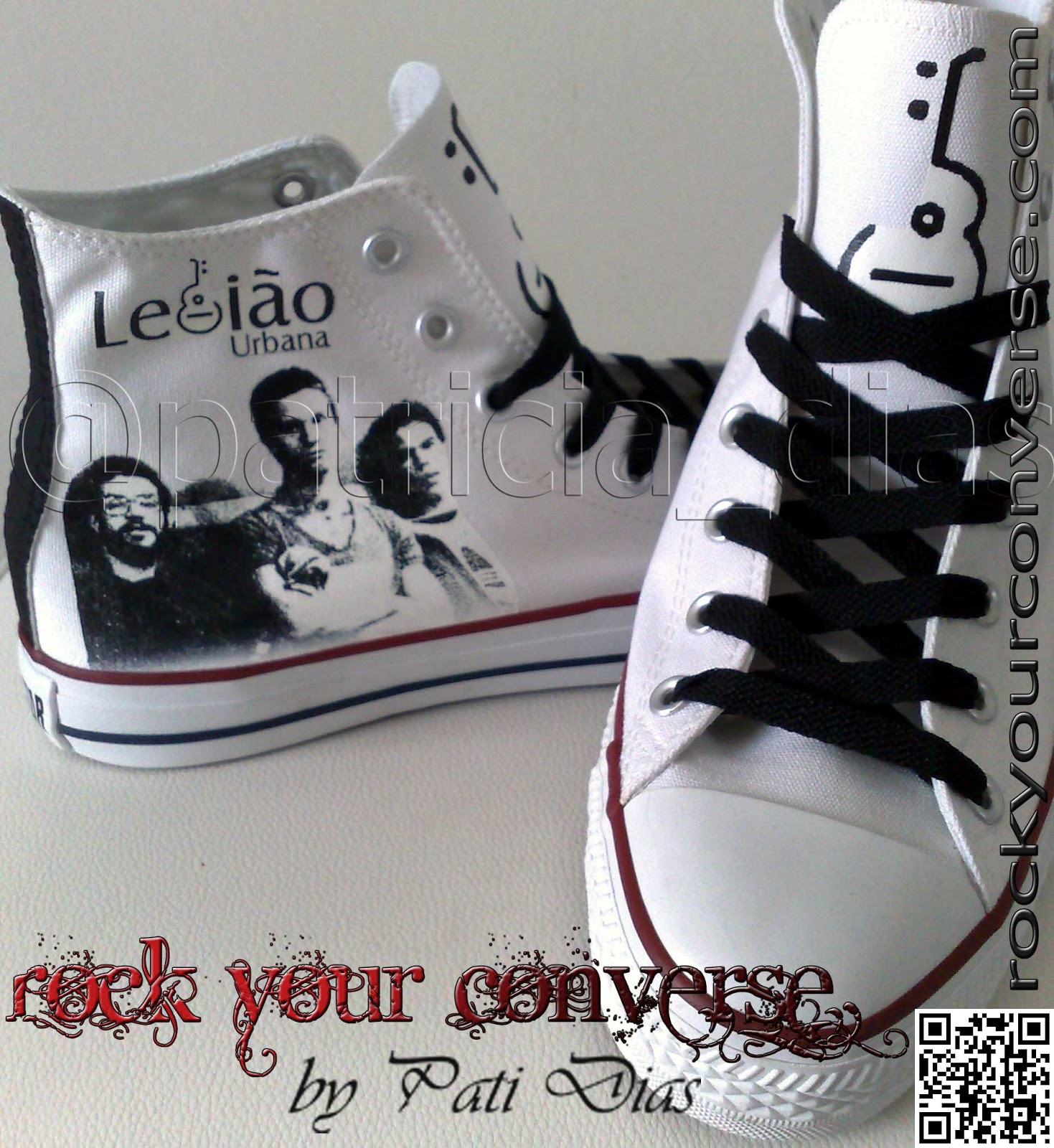 Converse All Star Customizado - Rock Your Converse!: Renato Russo e sua ...