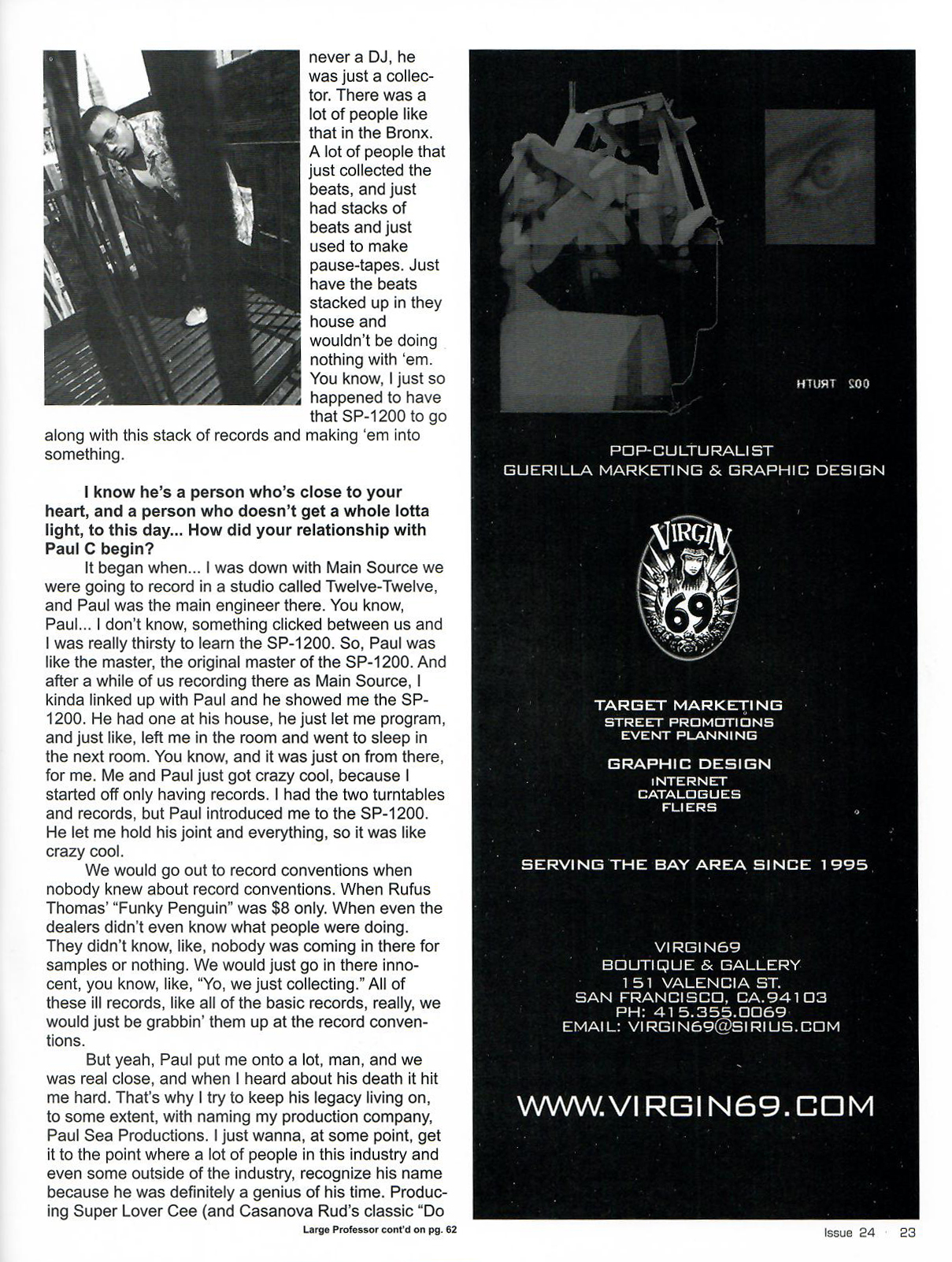 HipHop-TheGoldenEra: The Return of Extra P - Elemental Magazine