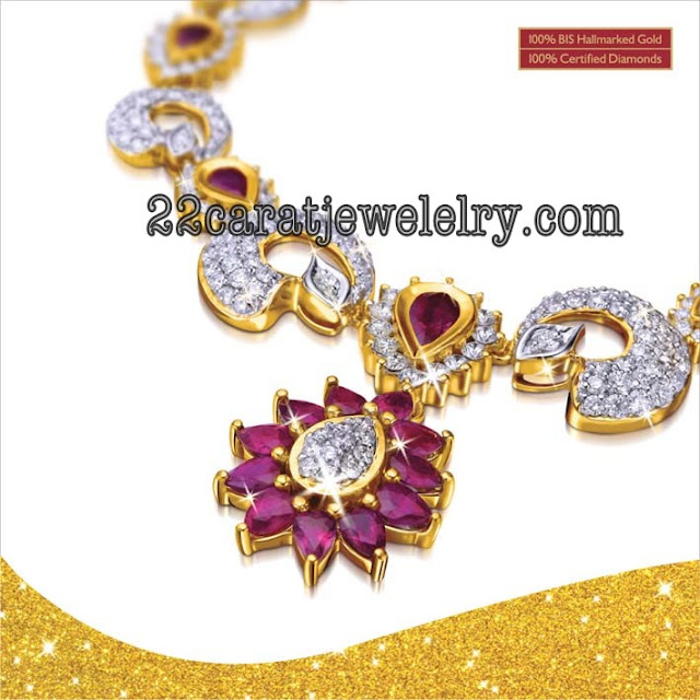 Models Dispalying Tanishq Diamond and Fancy Collections - Jewellery Designs