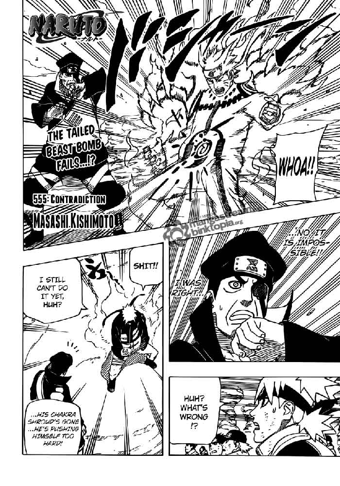 Naruto Manga Chapter 555