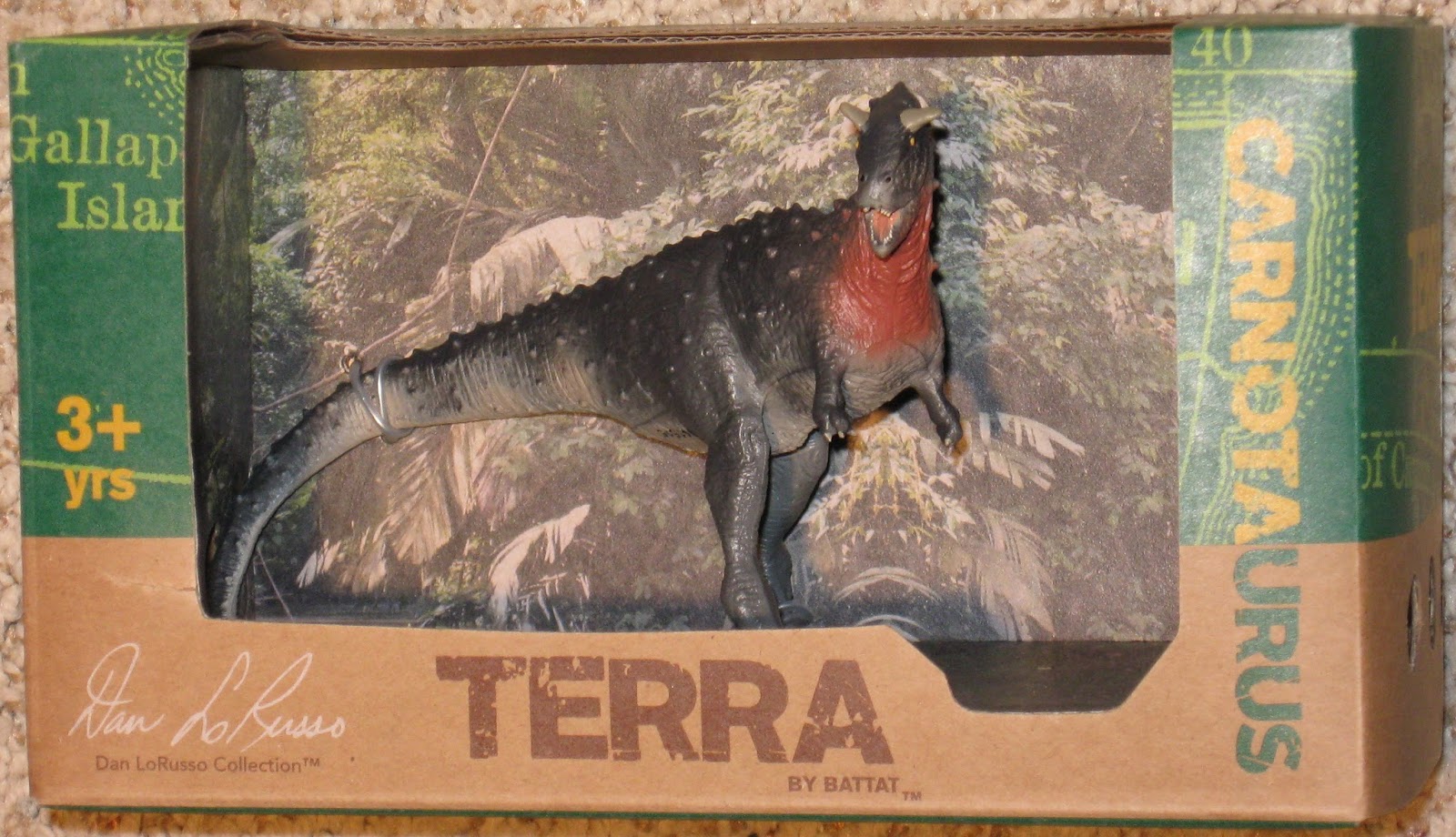 The Toyseum: CARNOTAURUS - New Battat Terra Figure