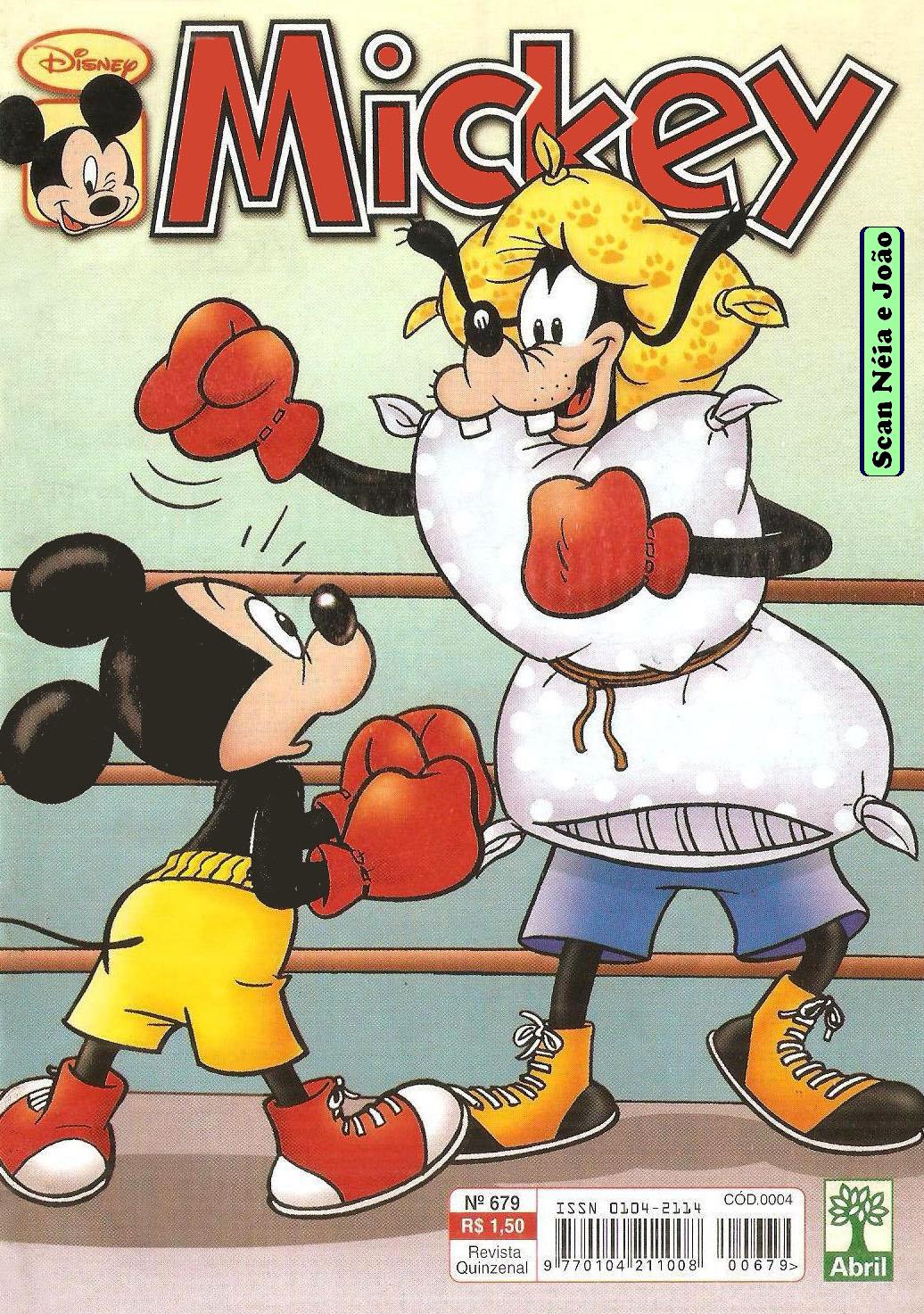 Gibis Clássicos: Mickey nº 679 - Editora Abril
