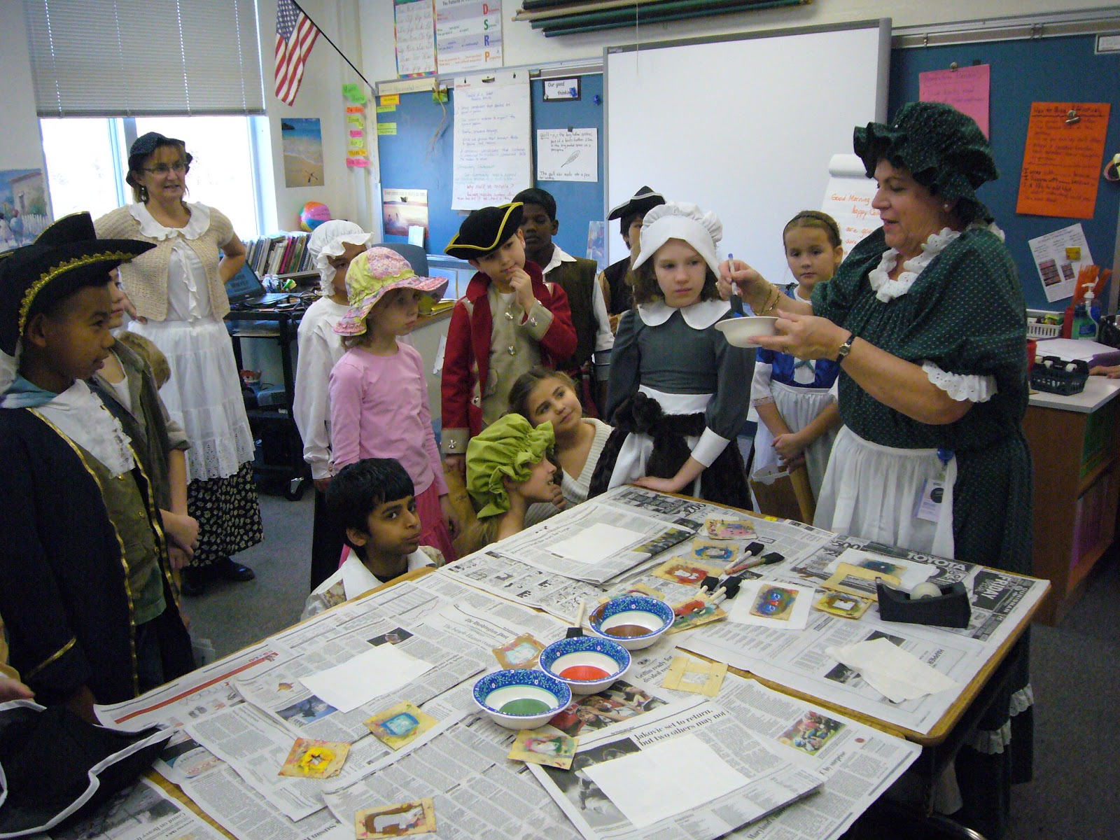 Daniels Run Elementary: Colonial Day