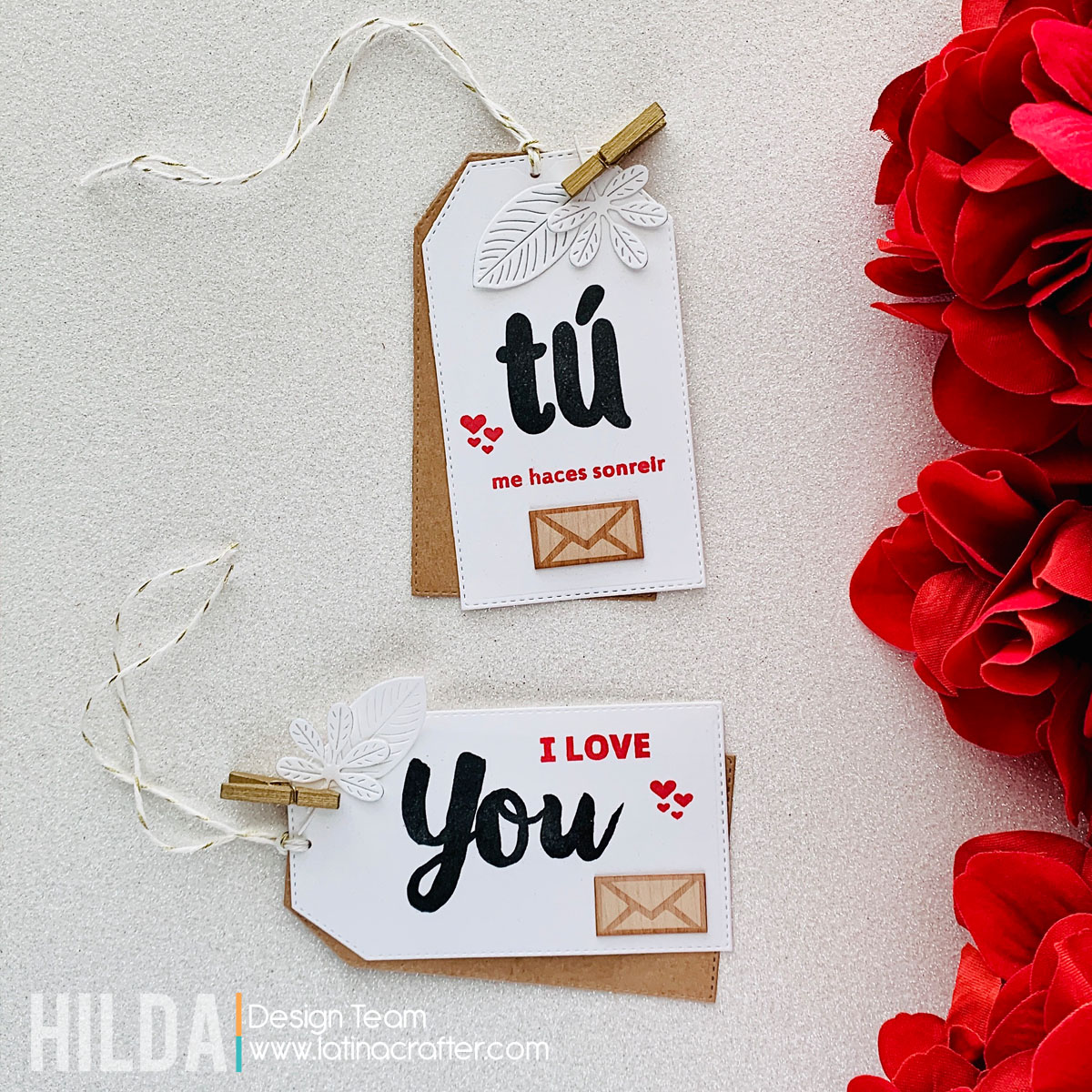 Hilda Designs: Tags San Valentín