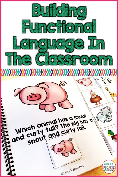Building Functional Language Skills In The Classroom · Mrs. P's Specialties