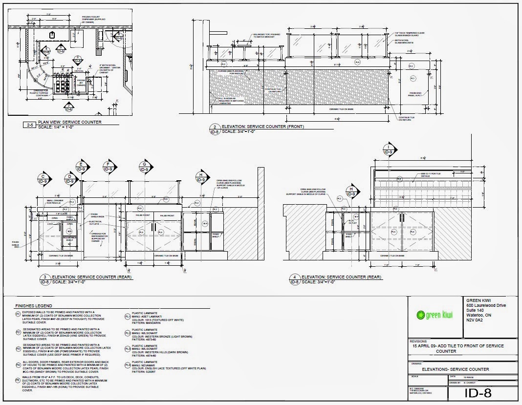 Millwork Design ~ SC Design & Drafting