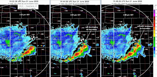 Jon Davies Severe Weather Notes: A look at landspout tornado formation ...