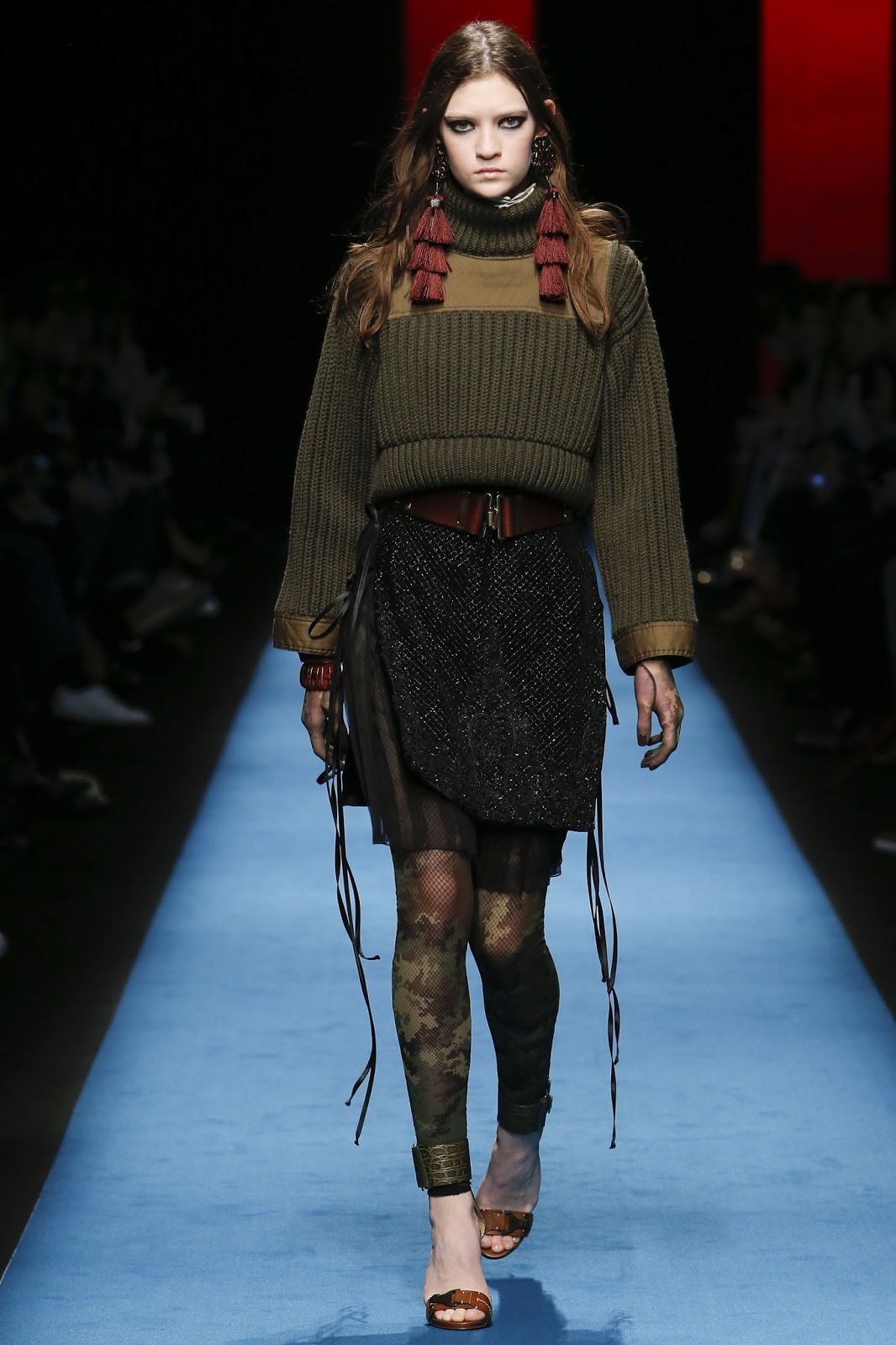 dsquared2 fall / winter 2016.17 milan | visual optimism; fashion ...