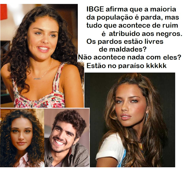 Creative Blue Variedades: Pardos se tornam maioria na última pesquisa