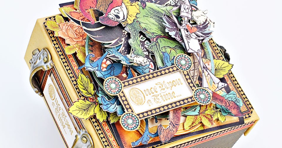 Scrappin For Me: Graphic 45 - Mixed Media Box Mini Album