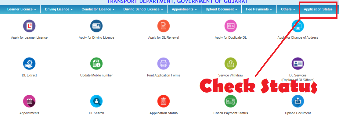 Check Your Learner Licence Status - Sarathi Parivahan Check Your Learner Licence Status - Sarathi Parivahan