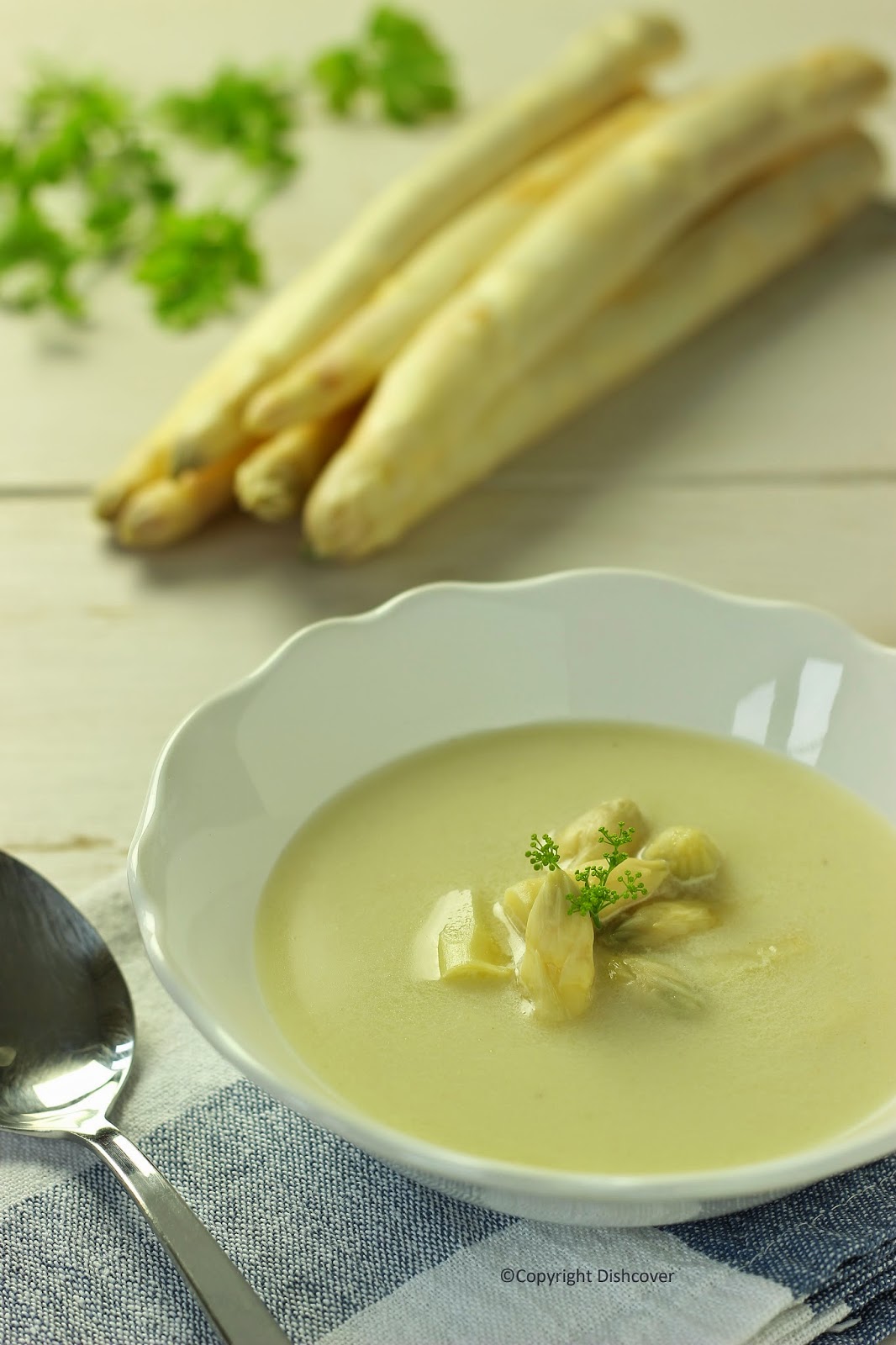 Aspergesoep - Dishcover