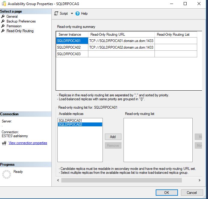 Keep Calm Learn SQL: AlwaysOn availability group - Setting Up Read ...