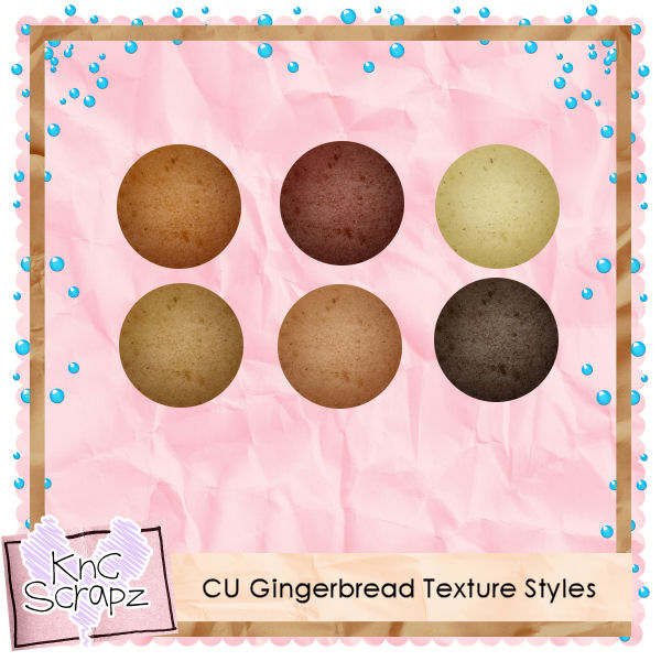 KnC Scrapz: CU Gingerbread Texture Styles