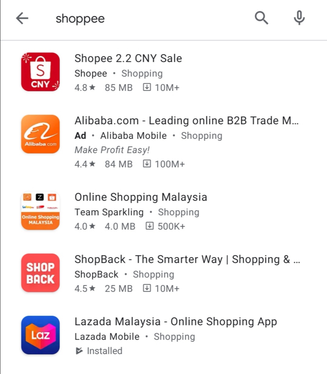 Cara install apps shopee - Nothing to Somethings