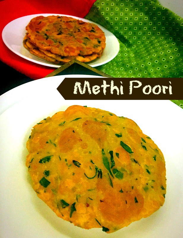 Methi Poori / Fenugreek Bread - Ribbons to Pastas