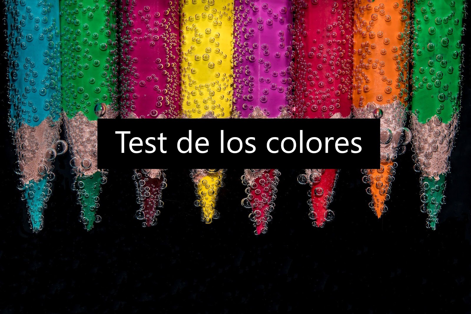 El test de los colores de Lüscher. Descargar |Estudiando Psicología