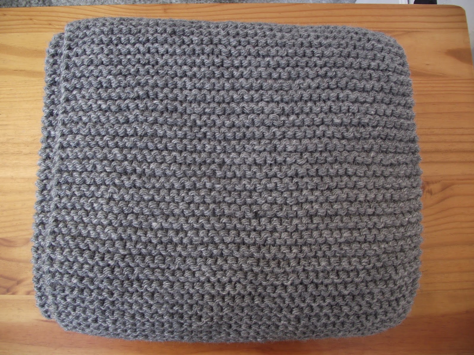 Crochet et tricot pour débutantes : Echarpe XXL au point mousse
