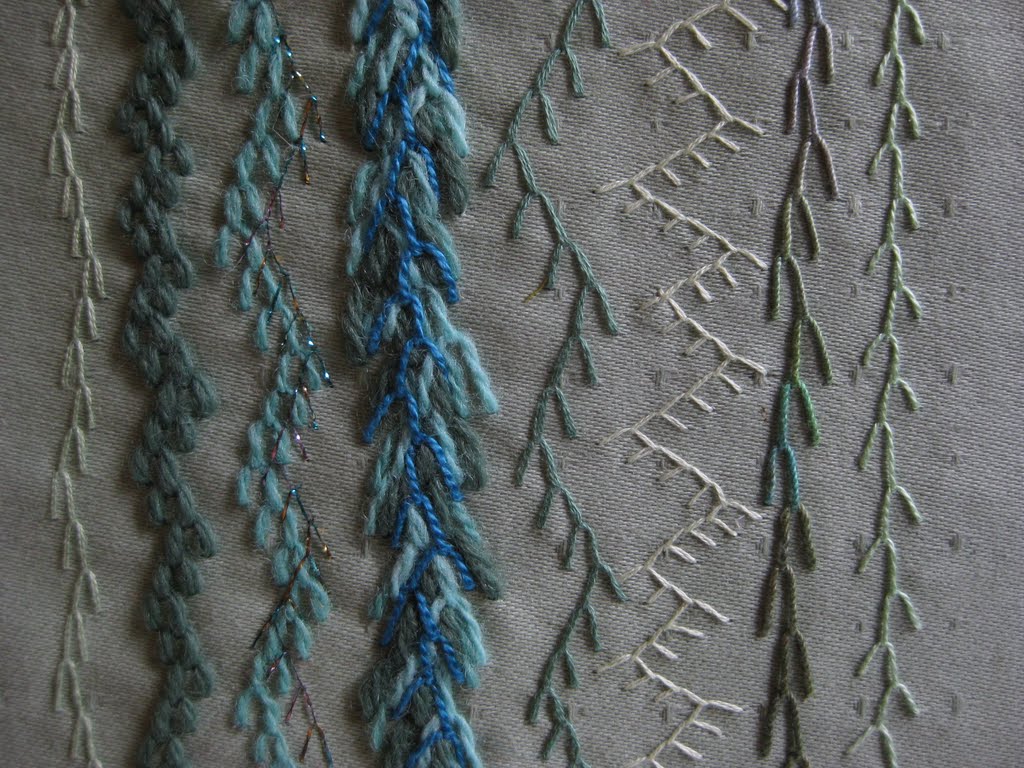 Tanglewood Threads: Stitching Samples
