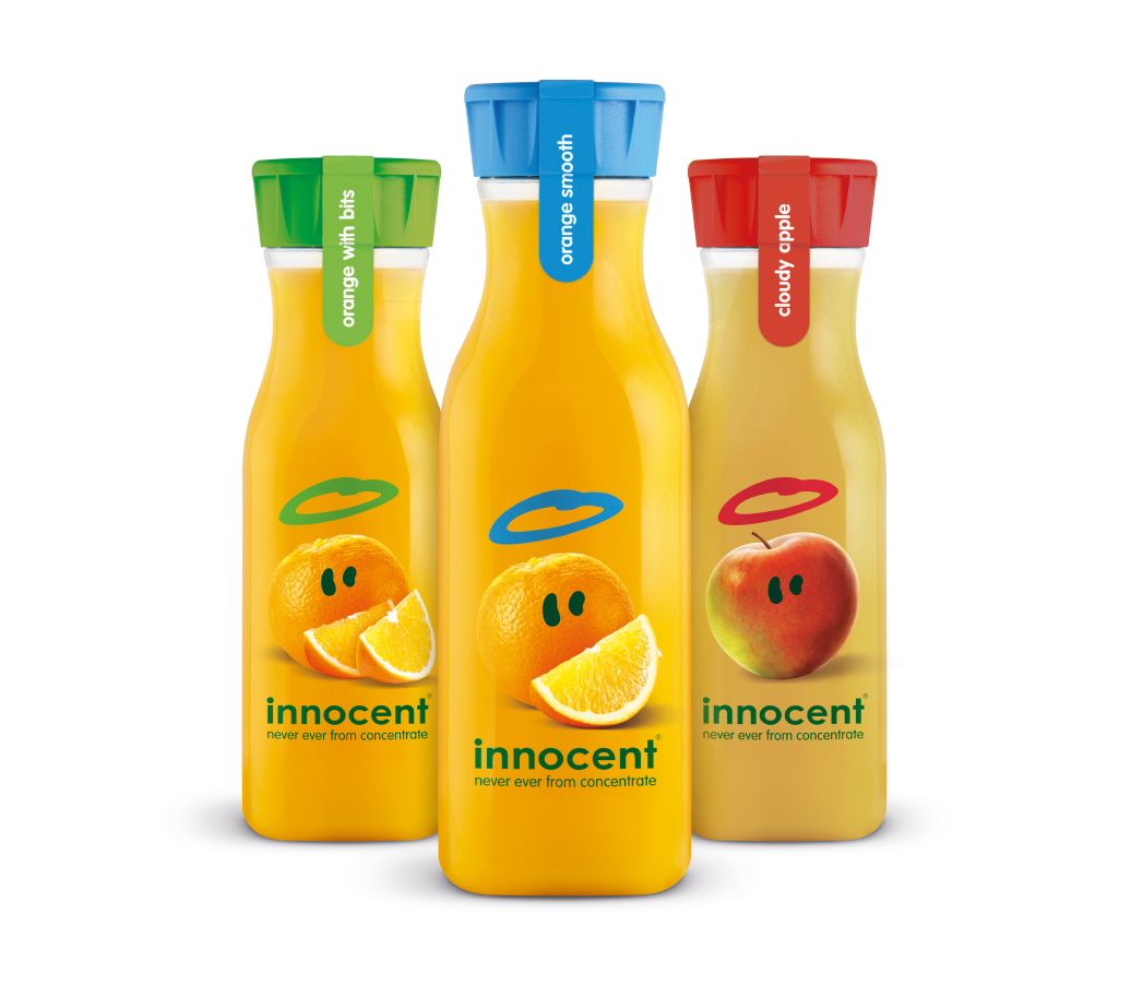 Innocent’s On-The-Go Juice Re-designed – Packaging Of The World
