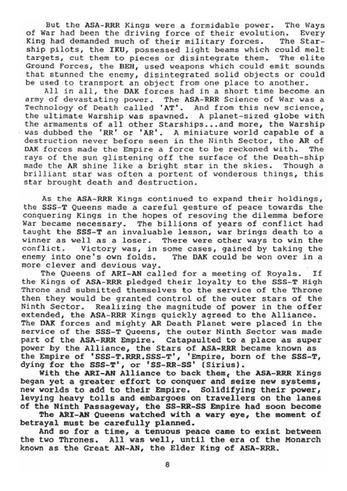 THE TERRA PAPERS By ROBERT MORNING SKY