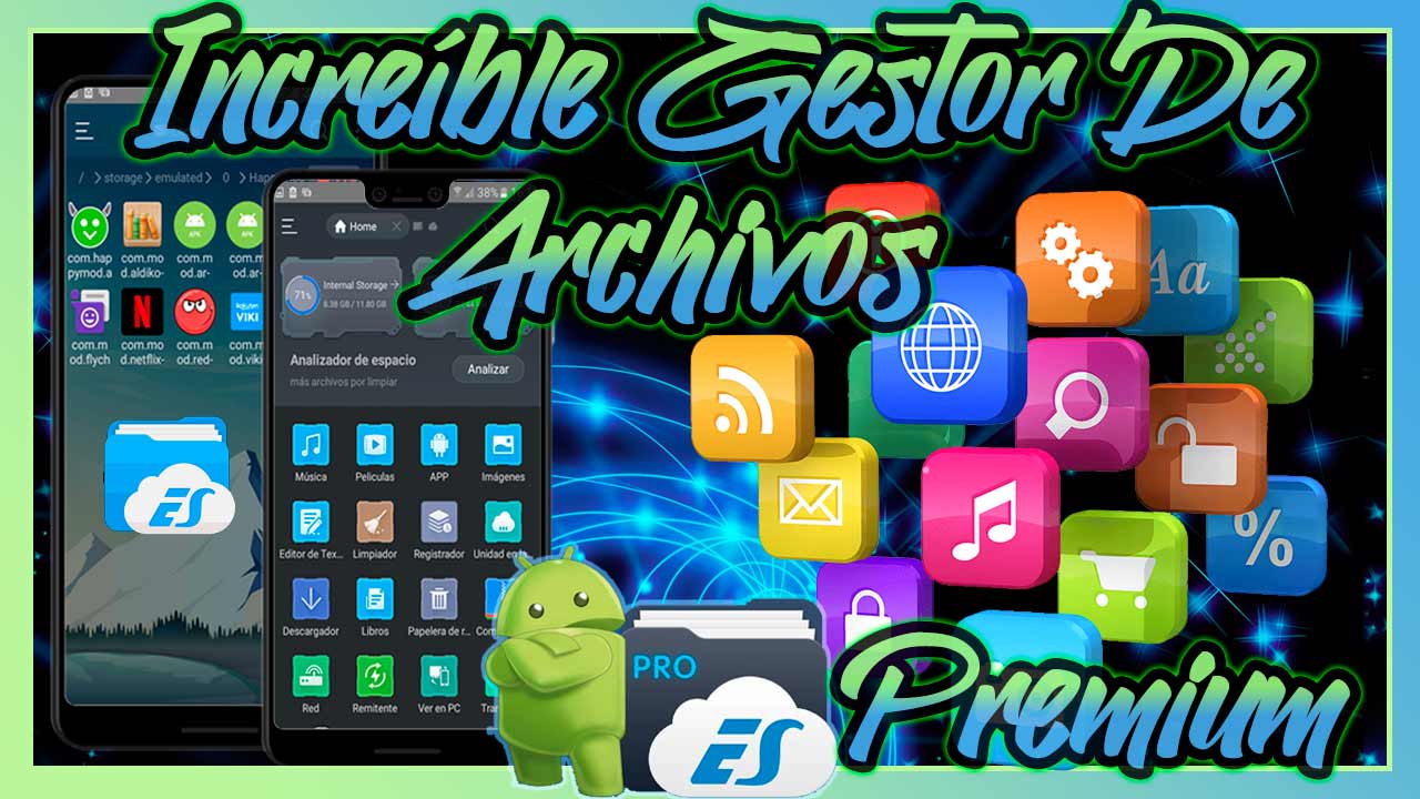ES FILE EXPLORER MANAGER PREMIUM APK PRO PARA ANDROID | FAMOSO ...