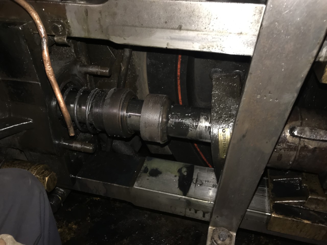 North Tyneside Steam Railway: Gland packing replacement