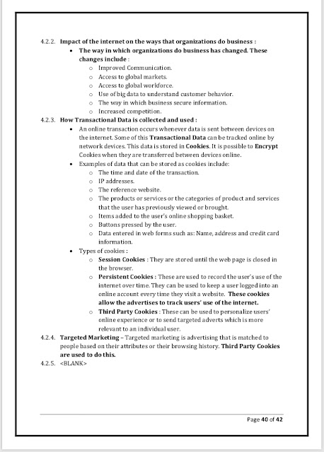 IGCSE EDEXCEL ICT REVISION NOTES