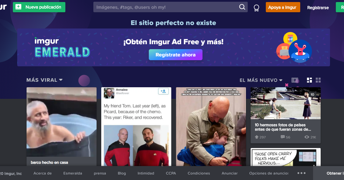 Portafolio TICS: IMGUR