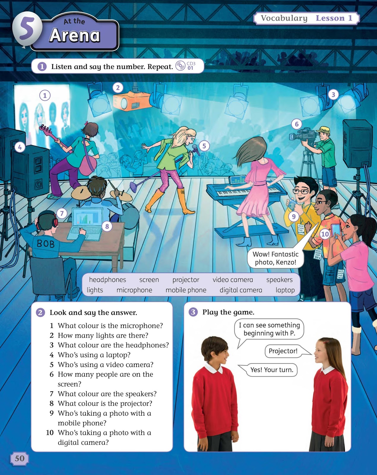 English corner: 5th Class