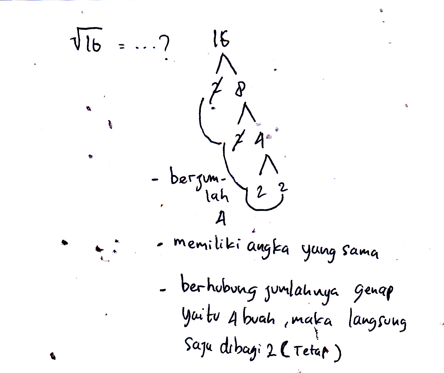 MATEMATIKA EASY: cara menghitung akar dalam matematika dengan mudah