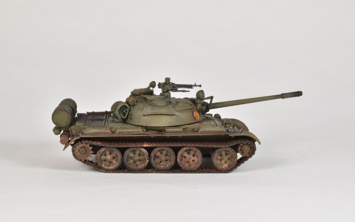 RedStar Heroes: T-55A + KMT-5 mine clearing device (East Germany)