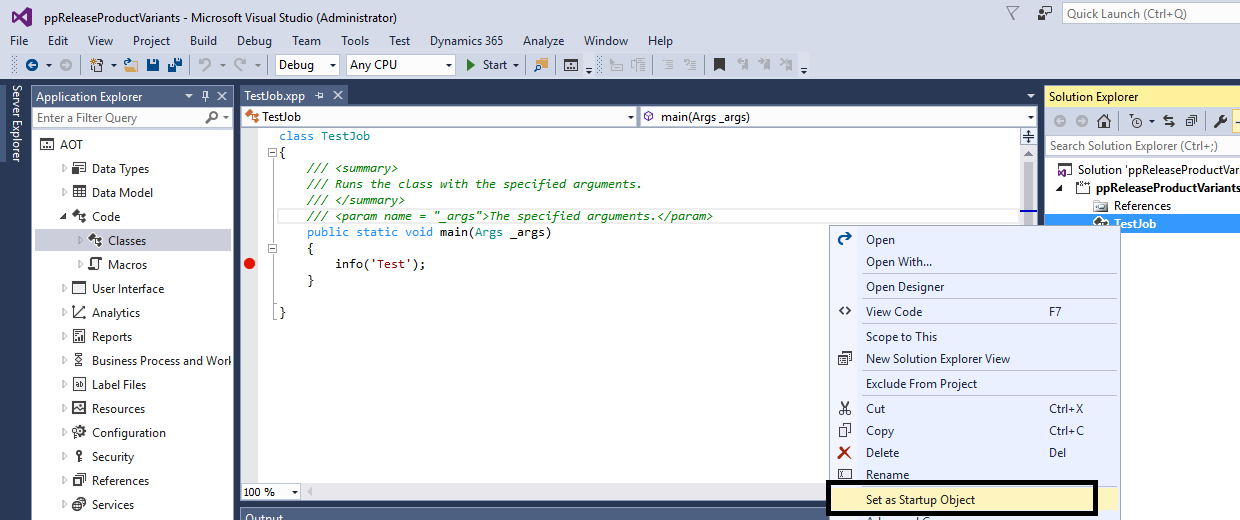 All About AX: Job in dynamics 365 Finance and Operations