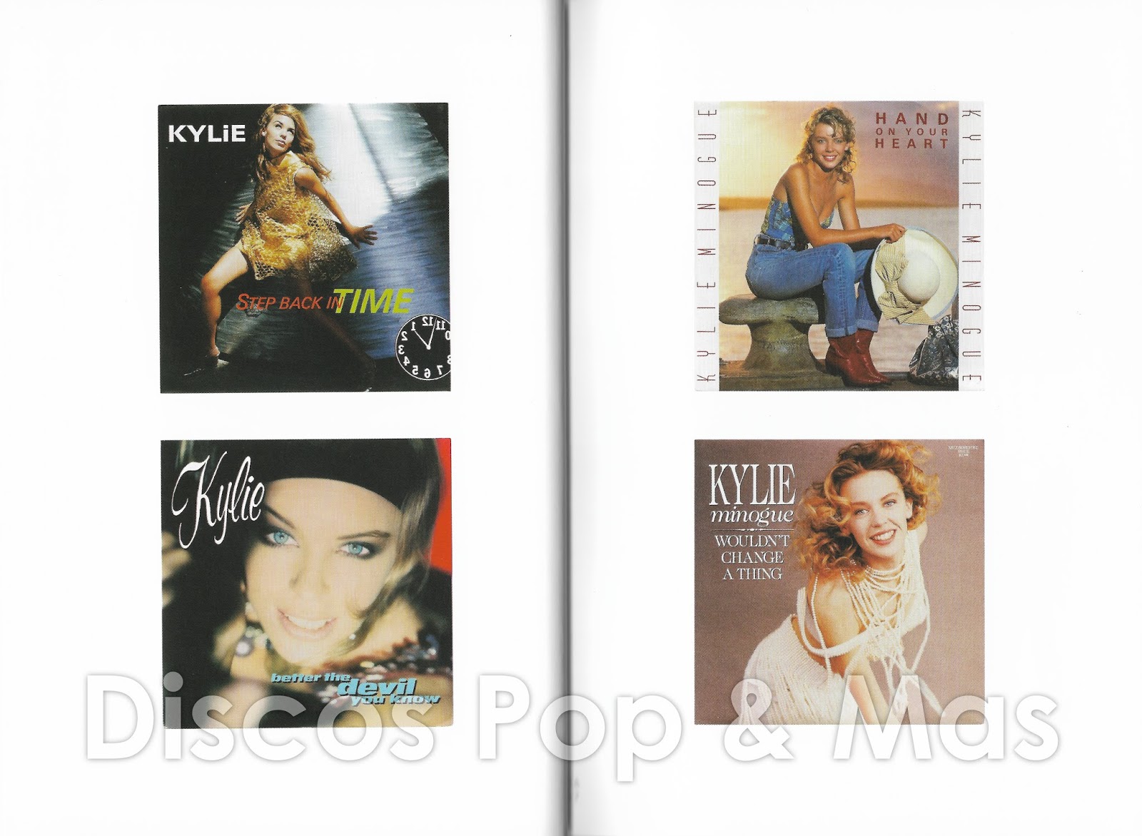 Discos Pop & Mas: Kylie Minogue - Step Back in Time: The Definitive ...