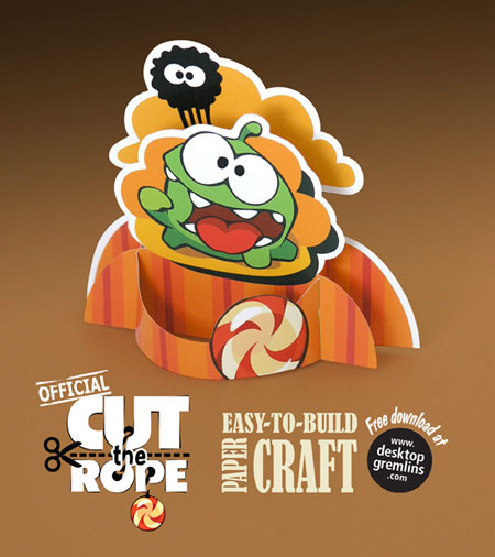 Papercraft - Cut the Rope - Papercraft4u | Free Papercrafts, Paper Toys ...