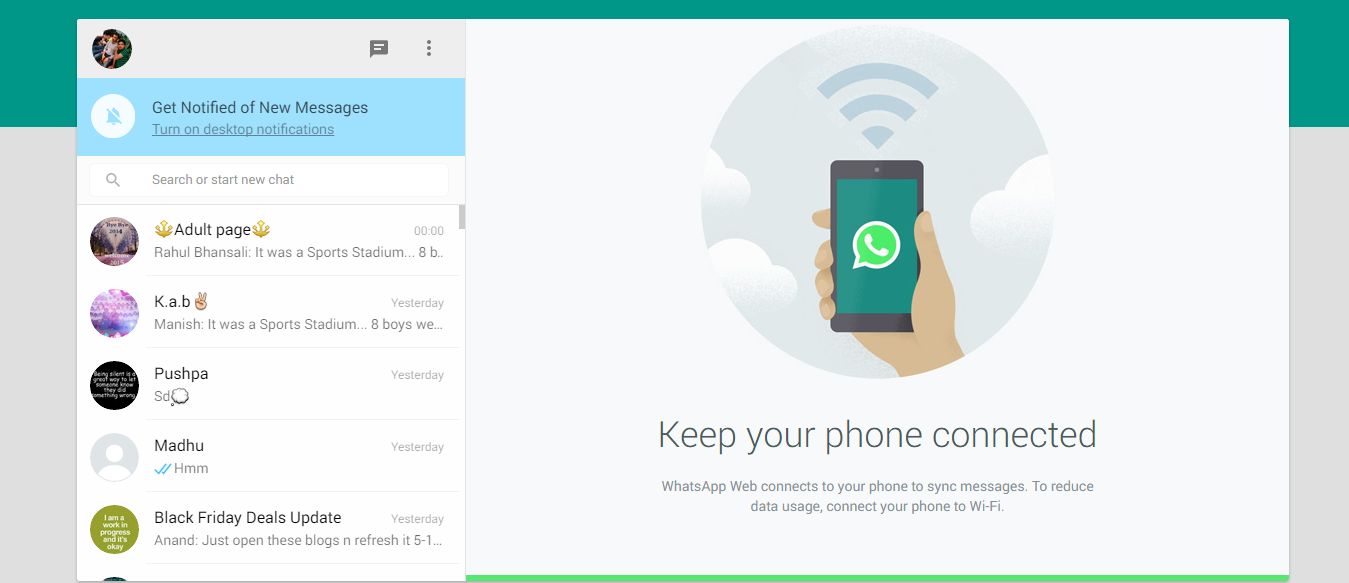 WhatsApp Web is Now Available on Desktop | Technoideas