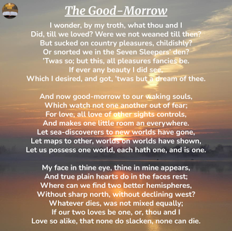 The Good-Morrow by John Donne