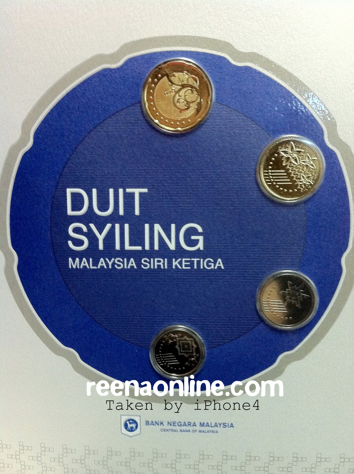 Reena's Online: Gambar: Duit Syiling Baru Malaysia 2012