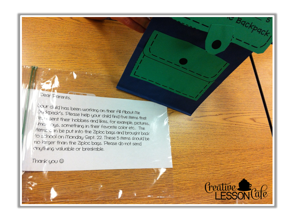 Creative Lesson Cafe: All About Me Projects